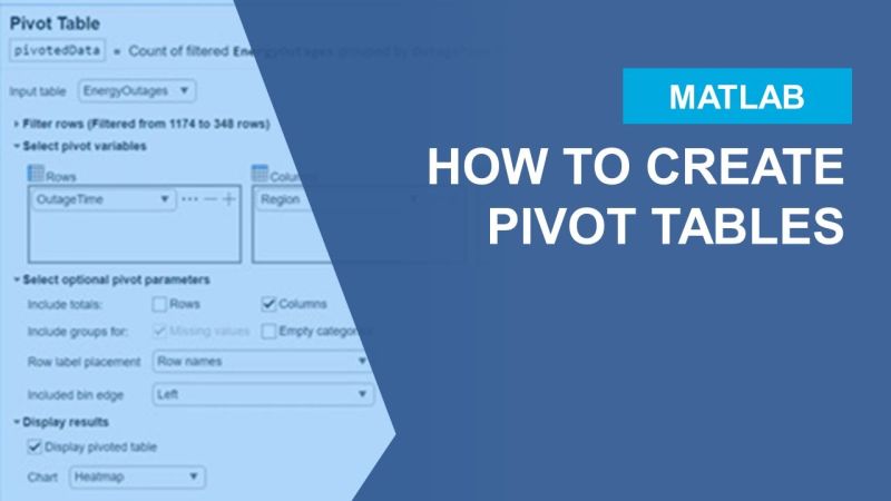 Brian Hamilton on LinkedIn: How to Create Pivot Tables in MATLAB Brian Hamilton on LinkedIn: How to Create Pivot Tables in MATLAB