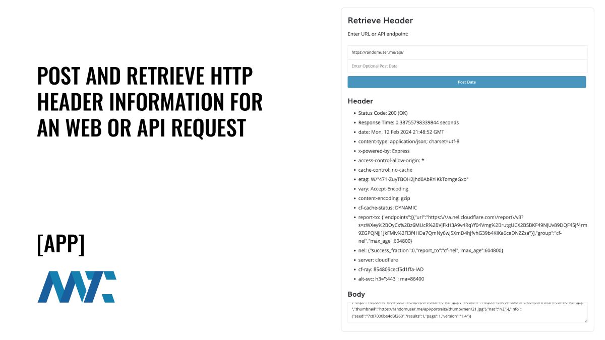 App: Post and Retrieve HTTP Header Information | Martech Zone App: Post and Retrieve HTTP Header Information | Martech Zone