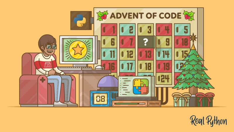 Real Python on LinkedIn: Advent of Code: Solving Puzzles With Python ... Real Python on LinkedIn: Advent of Code: Solving Puzzles With Python ...