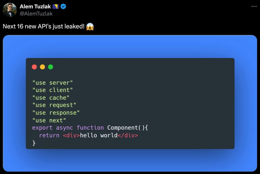 ⚛️ ThisWeekInReact.com - 📨 Subscribe now! on LinkedIn: 😂 ⚛️ ThisWeekInReact.com - 📨 Subscribe now! on LinkedIn: 😂