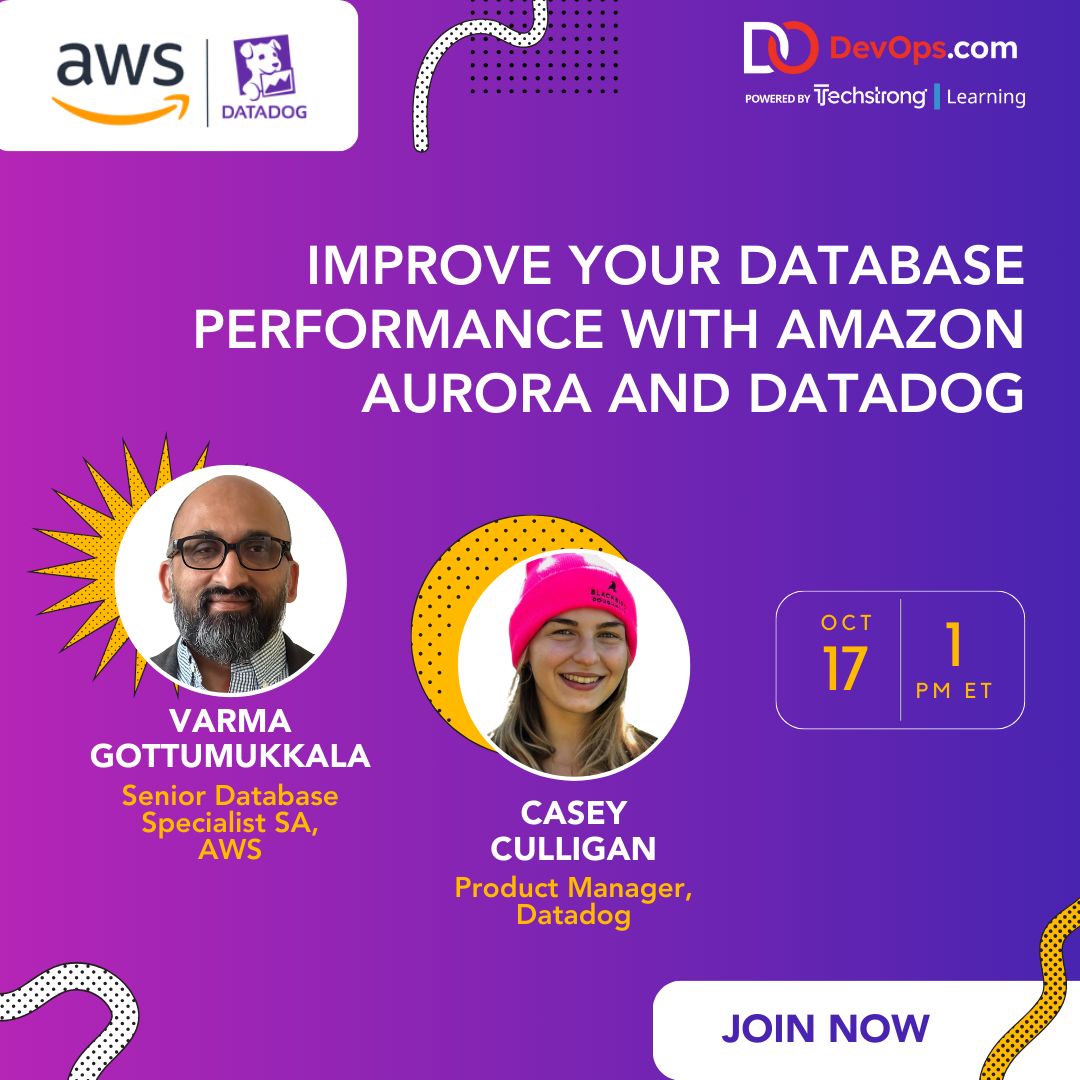 Datadog on LinkedIn: Improve Your Database Performance With Amazon ... Datadog on LinkedIn: Improve Your Database Performance With Amazon ...