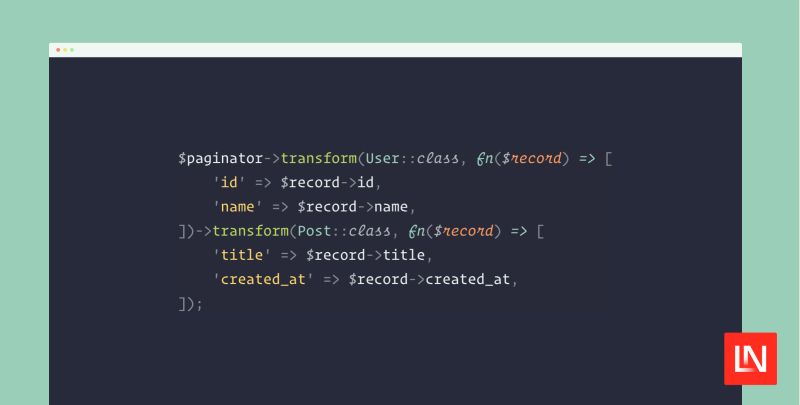 Laravel News on LinkedIn: Paginate Multiple Eloquent Models with the ... Laravel News on LinkedIn: Paginate Multiple Eloquent Models with the ...