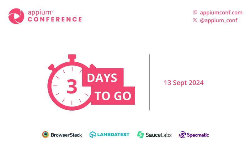 Appium Conference on LinkedIn: #appiumconf #appium #testautomation # ... Appium Conference on LinkedIn: #appiumconf #appium #testautomation # ...