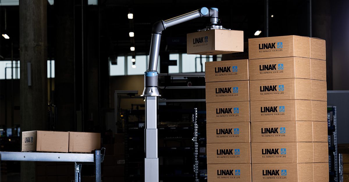 LINAK on LinkedIn: Lifting column for cobot palletisers - LINAK® LINAK on LinkedIn: Lifting column for cobot palletisers - LINAK®