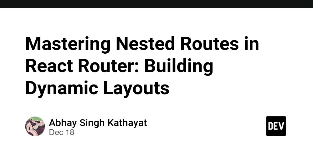 CodingCat.dev on LinkedIn: Mastering Nested Routes in React Router ... CodingCat.dev on LinkedIn: Mastering Nested Routes in React Router ...