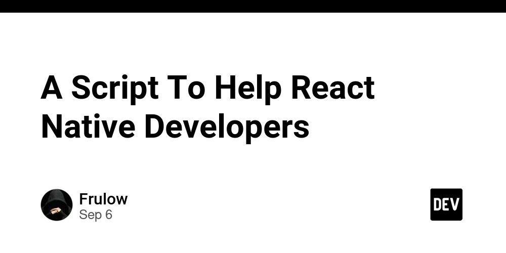 CodingCat.dev on LinkedIn: A Script To Help React Native Developers CodingCat.dev on LinkedIn: A Script To Help React Native Developers