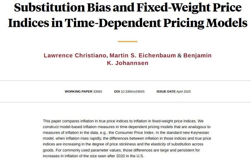 Comparing inflation in true price indices to inflation in fixed-weight ... Comparing inflation in true price indices to inflation in fixed-weight ...