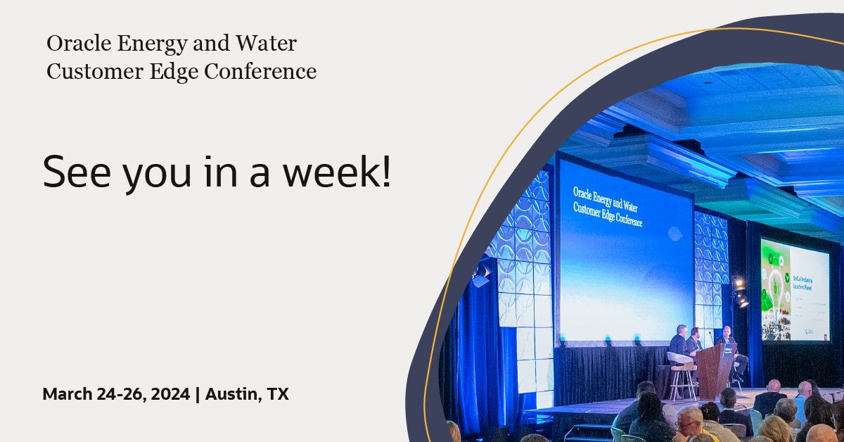 Oracle Energy and Water Customer Edge Conference | Brad Harkavy Oracle Energy and Water Customer Edge Conference | Brad Harkavy
