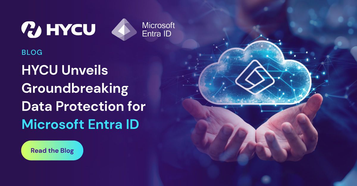Wendy Inwood on LinkedIn: HYCU Launches Microsoft Entra ID Protection ... Wendy Inwood on LinkedIn: HYCU Launches Microsoft Entra ID Protection ...