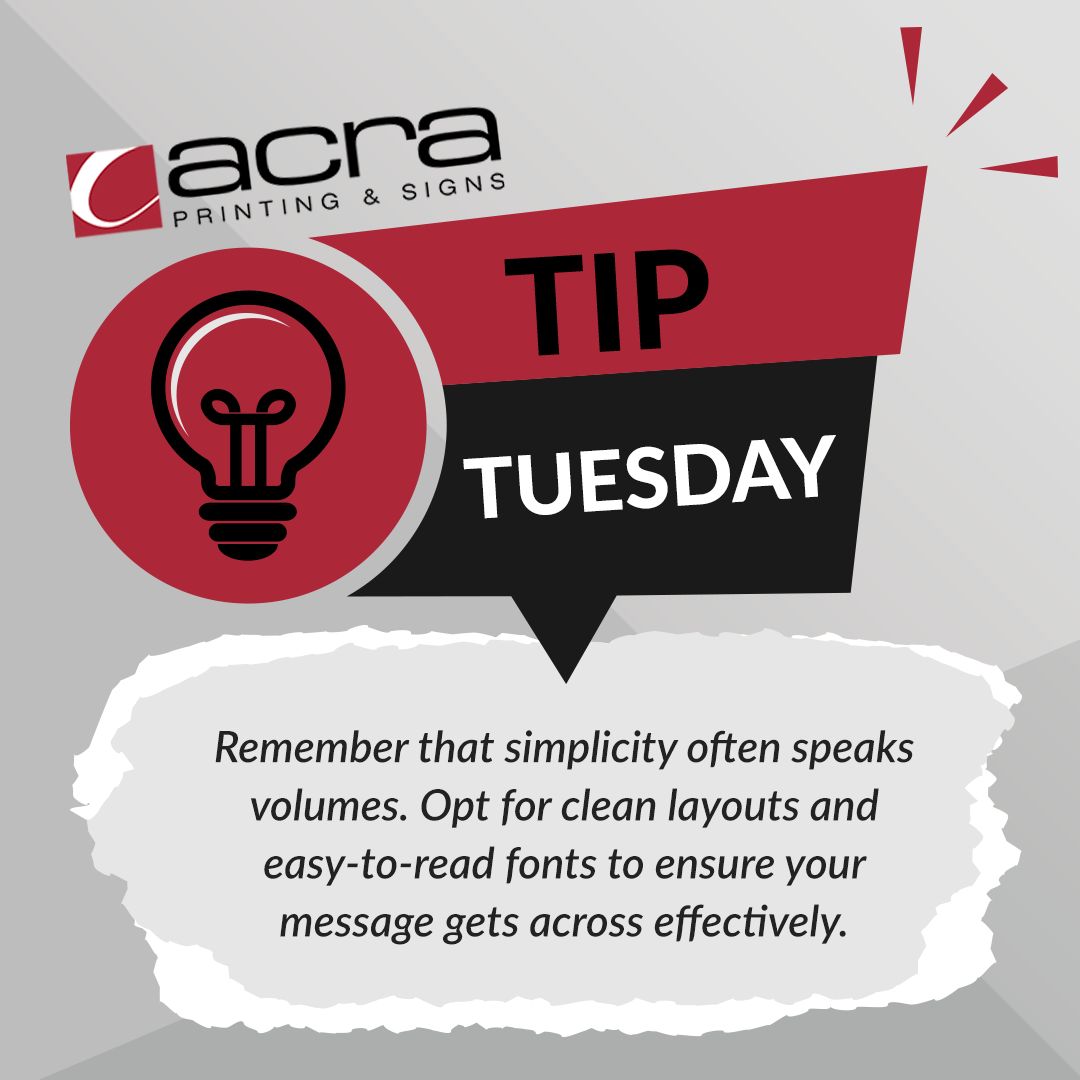 acra Printing & Signs on LinkedIn: Need help achieving the perfect ... acra Printing & Signs on LinkedIn: Need help achieving the perfect ...