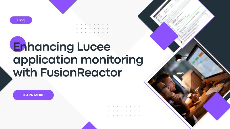 Improving Lucee application monitoring with FusionReactor https://bit ... Improving Lucee application monitoring with FusionReactor https://bit ...