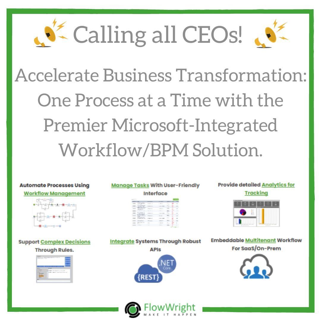 FlowWright iBPMS on LinkedIn: Digitally transform your organization ... FlowWright iBPMS on LinkedIn: Digitally transform your organization ...