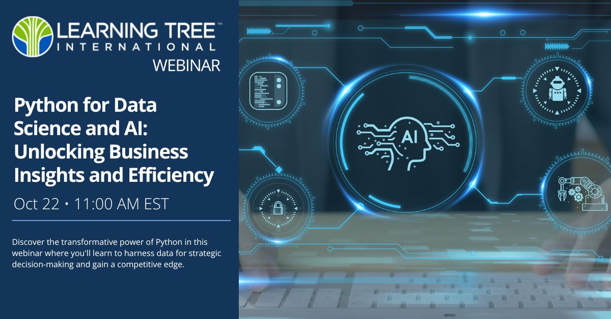 Learning Tree International on LinkedIn: Tomorrow! Unlock the full ... Learning Tree International on LinkedIn: Tomorrow! Unlock the full ...