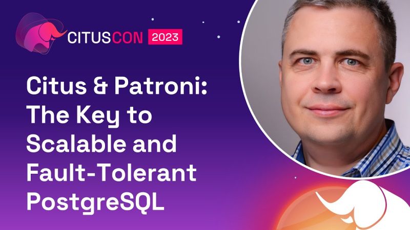 Donna Edwards on LinkedIn: Citus & Patroni: The Key to Scalable and ... Donna Edwards on LinkedIn: Citus & Patroni: The Key to Scalable and ...
