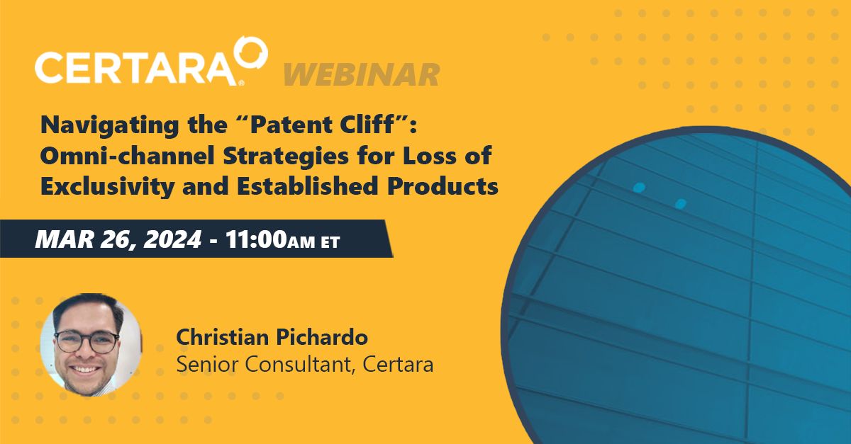 Certara on LinkedIn: Webinar: Navigating the “Patent Cliff” Certara on LinkedIn: Webinar: Navigating the “Patent Cliff”