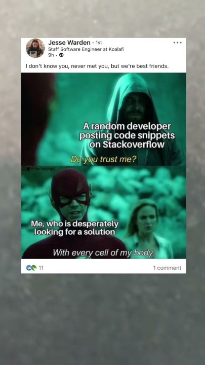 John Vandivier on LinkedIn: #codingmemes #programmerhumor #techtok # ... John Vandivier on LinkedIn: #codingmemes #programmerhumor #techtok # ...