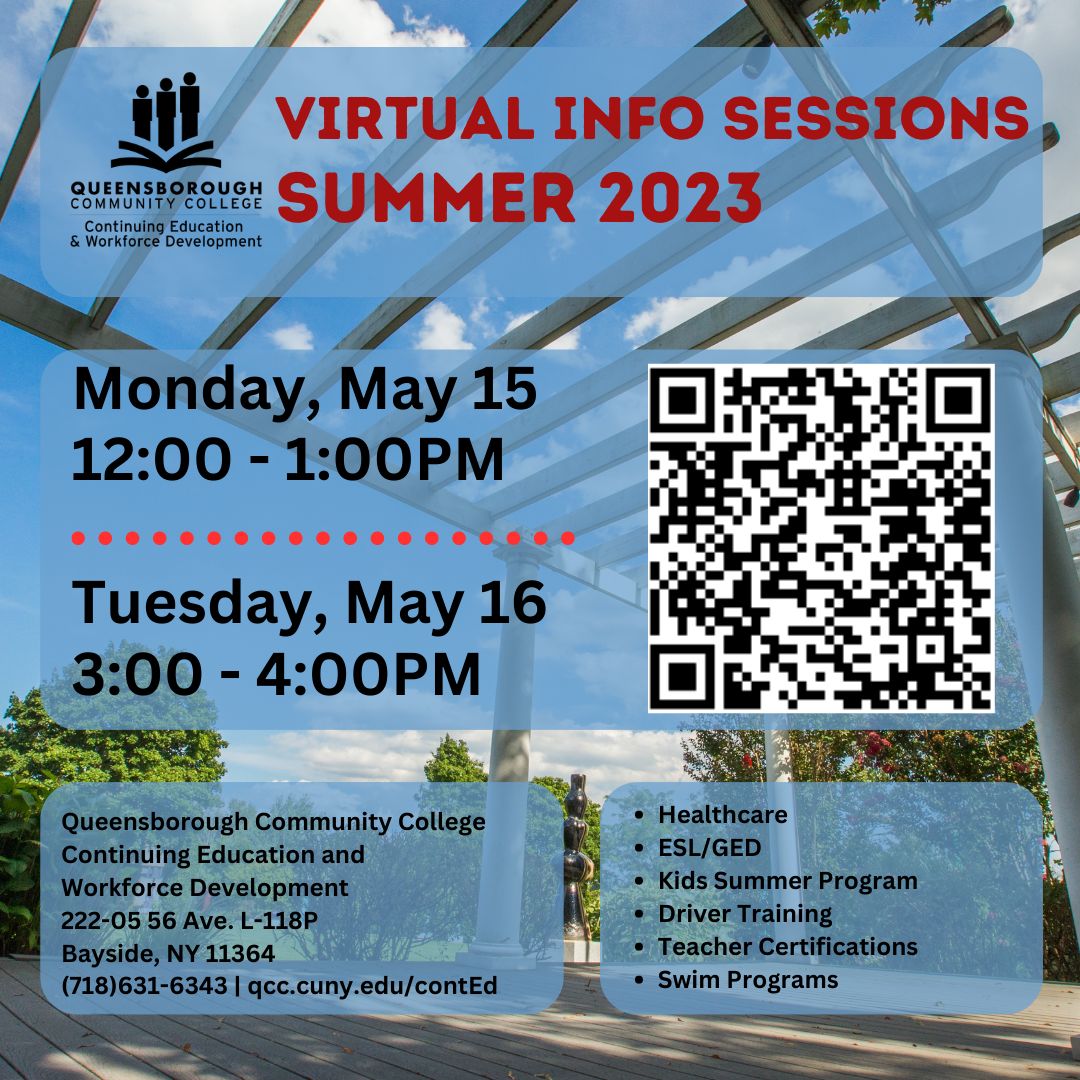 Queensborough CC Continuing Education / Workforce Development on ... Queensborough CC Continuing Education / Workforce Development on ...