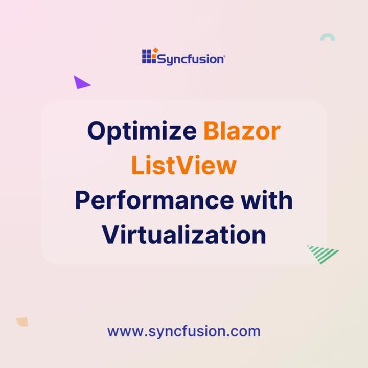 How to load items into Blazor ListView | Syncfusion posted on the topic ... How to load items into Blazor ListView | Syncfusion posted on the topic ...