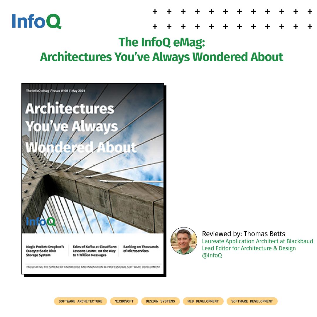 InfoQ on LinkedIn: #freedownload #infoq #softwarearchitecture InfoQ on LinkedIn: #freedownload #infoq #softwarearchitecture