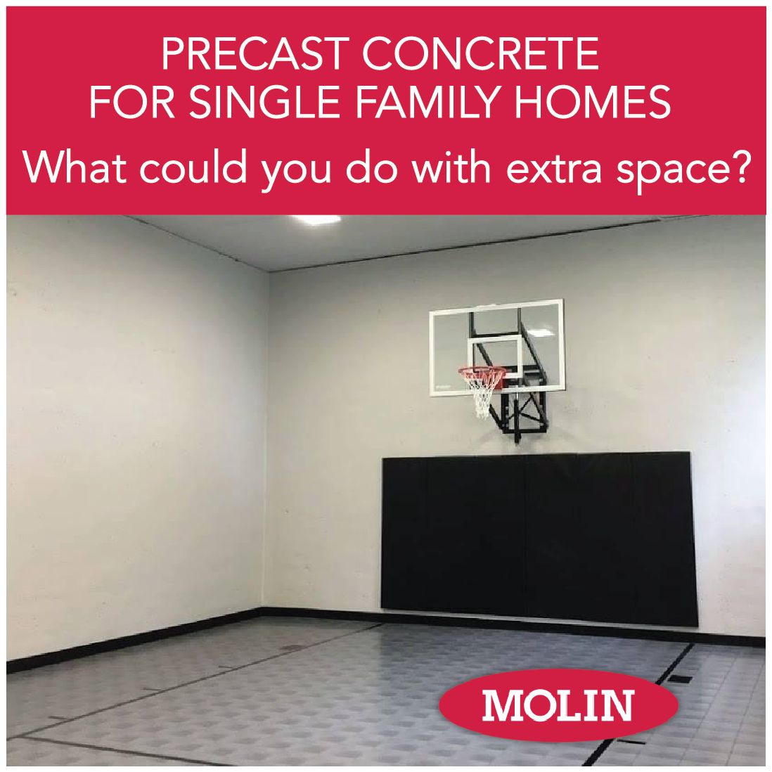 Precast Concrete Garage Basement Spaces - Molin | Molin Concrete ... Precast Concrete Garage Basement Spaces - Molin | Molin Concrete ...