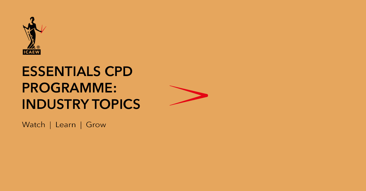 ICAEW on LinkedIn: ICAEW Essentials CPD Courses 2024 ICAEW on LinkedIn: ICAEW Essentials CPD Courses 2024