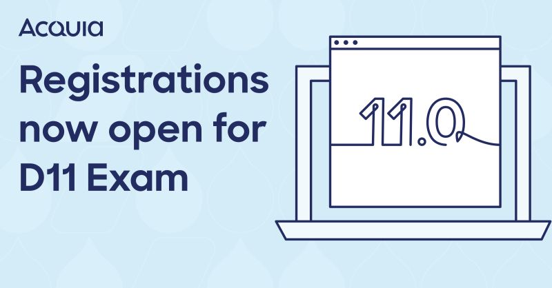 Acquia on LinkedIn: 💻 It’s official, the Drupal Certification Exams ... Acquia on LinkedIn: 💻 It’s official, the Drupal Certification Exams ...