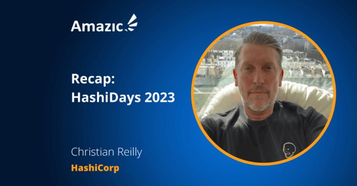 Mohamed Yassini on LinkedIn: Recap HashiDays 2023 with Christian Reilly ... Mohamed Yassini on LinkedIn: Recap HashiDays 2023 with Christian Reilly ...