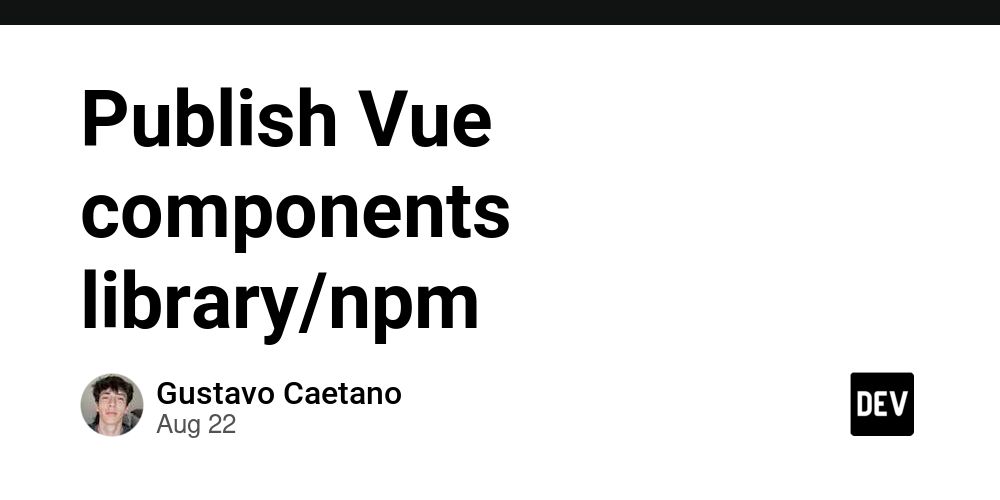 Shawn Wildermuth on LinkedIn: Publish Vue components library/npm Shawn Wildermuth on LinkedIn: Publish Vue components library/npm