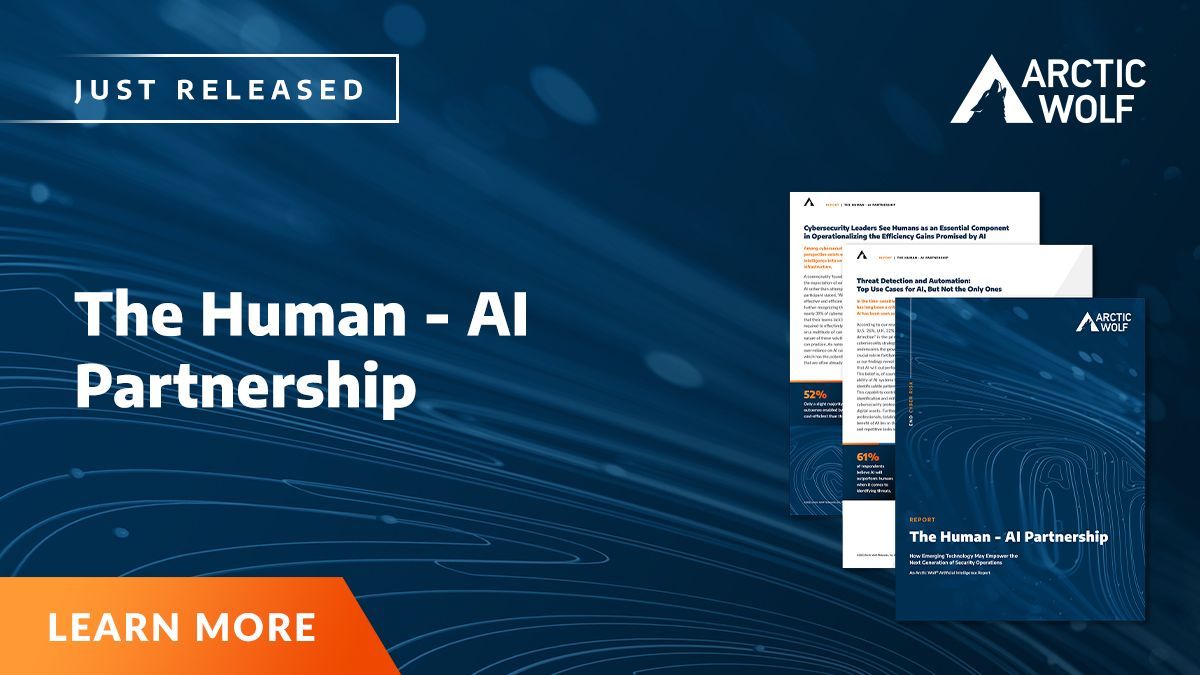 Jarno Seilola on LinkedIn: The Human - AI Partnership | Arctic Wolf Jarno Seilola on LinkedIn: The Human - AI Partnership | Arctic Wolf