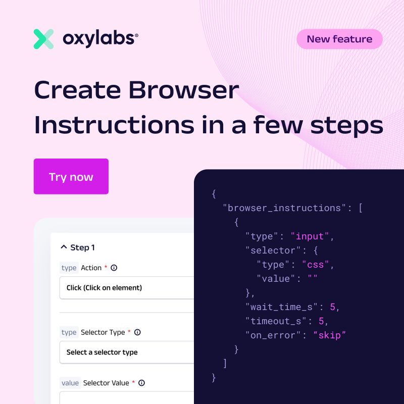 #webscraping | Oxylabs.io #webscraping | Oxylabs.io