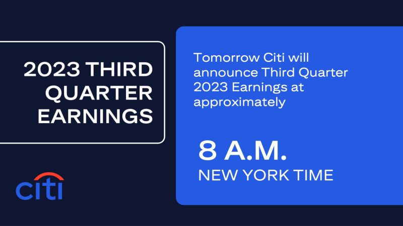 Citi on LinkedIn: Reminder: Visit Citi at approximately 8 a.m. ET ... Citi on LinkedIn: Reminder: Visit Citi at approximately 8 a.m. ET ...
