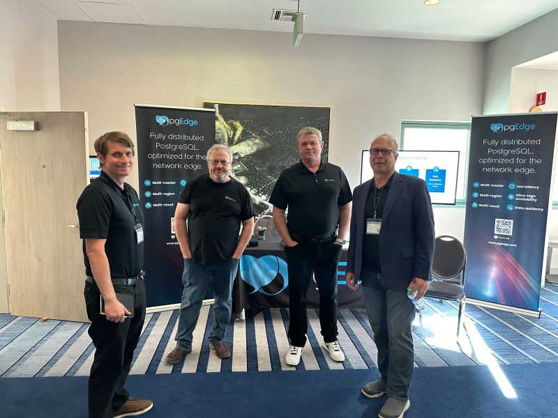 #pgedge #postgresconf #postgresql | pgEdge #pgedge #postgresconf #postgresql | pgEdge