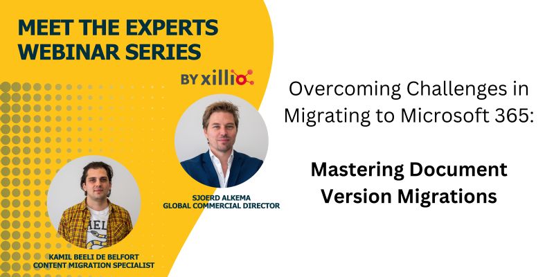 Xillio on LinkedIn: Mastering Document Version Migrations | Webinar Xillio on LinkedIn: Mastering Document Version Migrations | Webinar