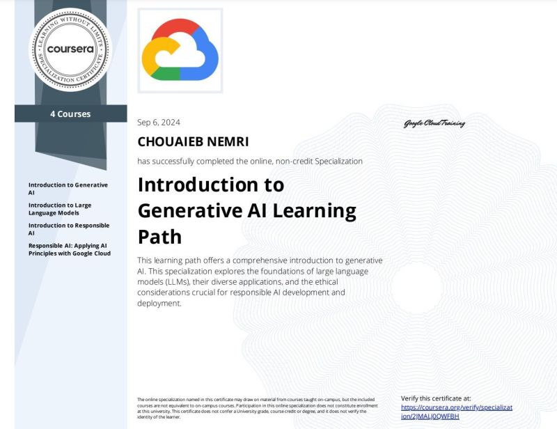 Chouaieb NEMRI on LinkedIn: #generativeai #googlecloud #responsibleai Chouaieb NEMRI on LinkedIn: #generativeai #googlecloud #responsibleai