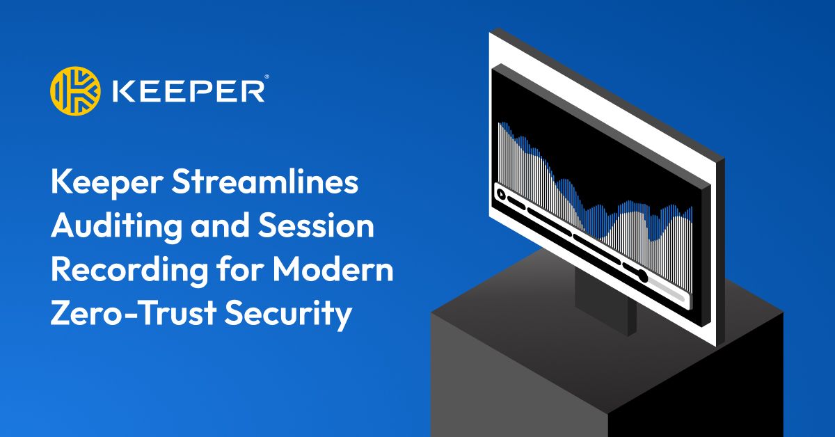 Keeper Security, Inc. on LinkedIn: Keeper® Streamlines Auditing and ... Keeper Security, Inc. on LinkedIn: Keeper® Streamlines Auditing and ...