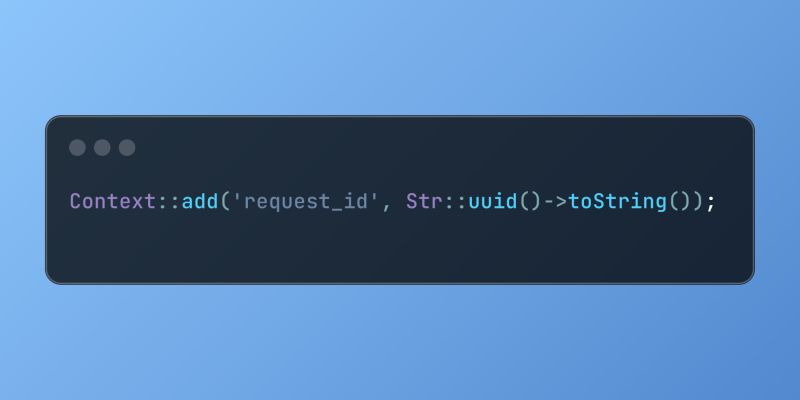 Laravel News on LinkedIn: Adding Request Context in Laravel ... Laravel News on LinkedIn: Adding Request Context in Laravel ...