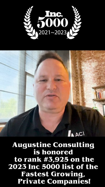 Augustine Consulting, Inc. on LinkedIn: ACI earns spot #3,925 on the ... Augustine Consulting, Inc. on LinkedIn: ACI earns spot #3,925 on the ...