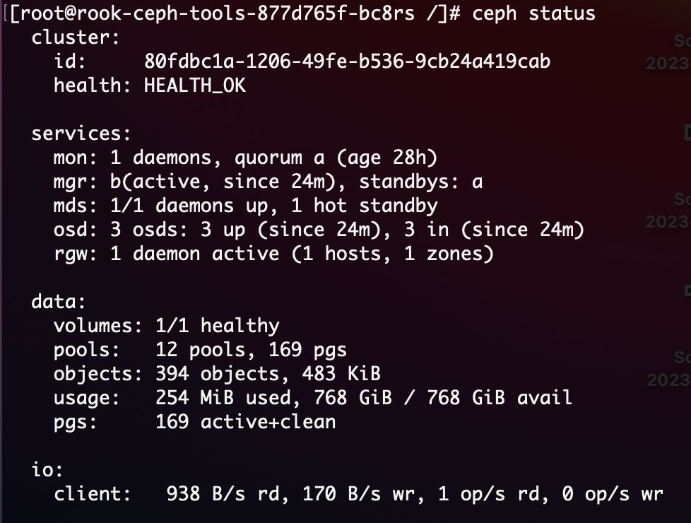 WefactorIT on LinkedIn: Ceph Deployment with Rook: Part 2 WefactorIT on LinkedIn: Ceph Deployment with Rook: Part 2