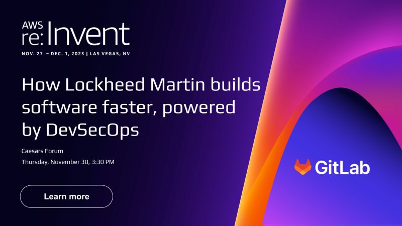 GitLab on LinkedIn: GitLab + AWS re:Invent 2024 GitLab on LinkedIn: GitLab + AWS re:Invent 2024