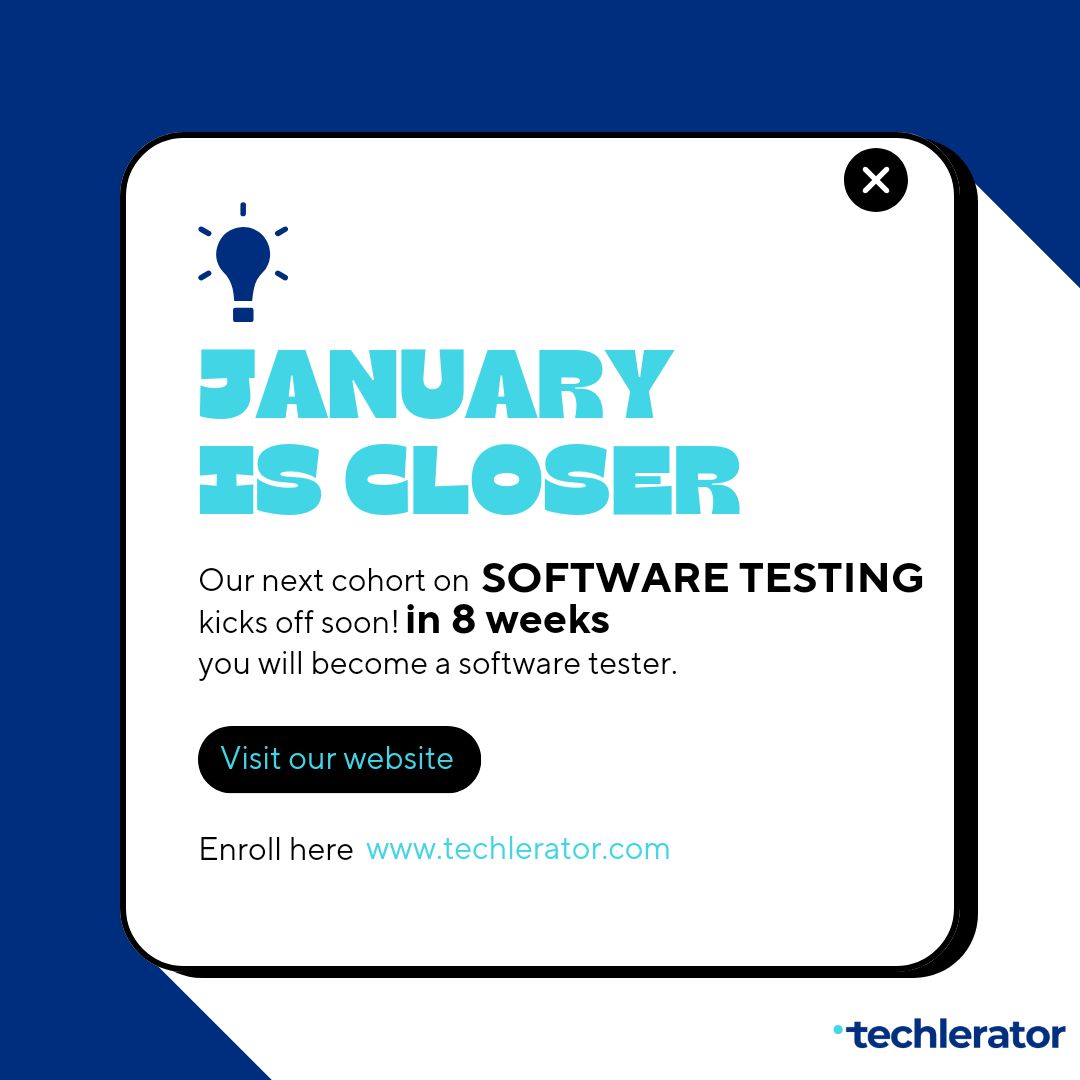 Techlerator on LinkedIn: #techlerator #cohort #softwaretesting Techlerator on LinkedIn: #techlerator #cohort #softwaretesting