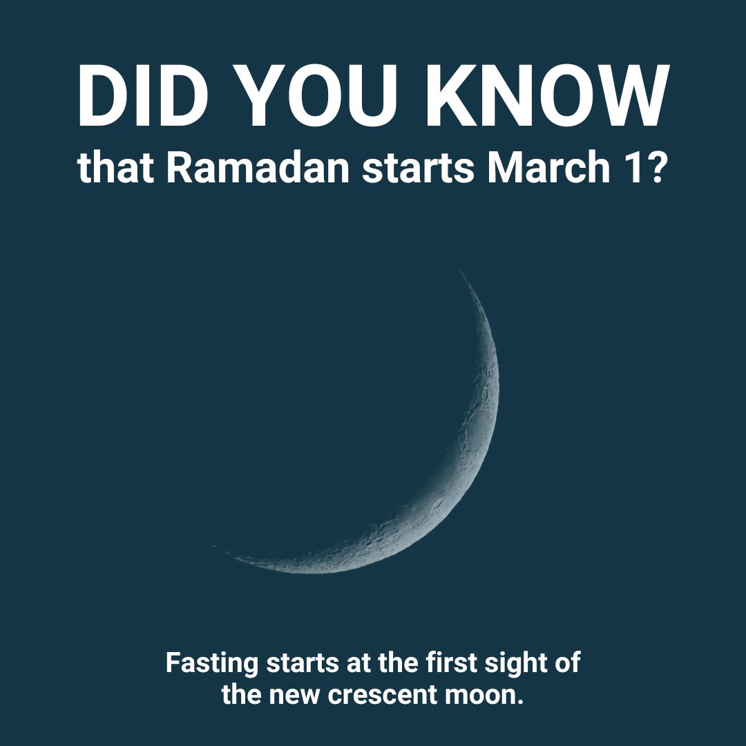 Did you know that… Ramadan starts March 1? Ramadan is actually the name ... Did you know that… Ramadan starts March 1? Ramadan is actually the name ...