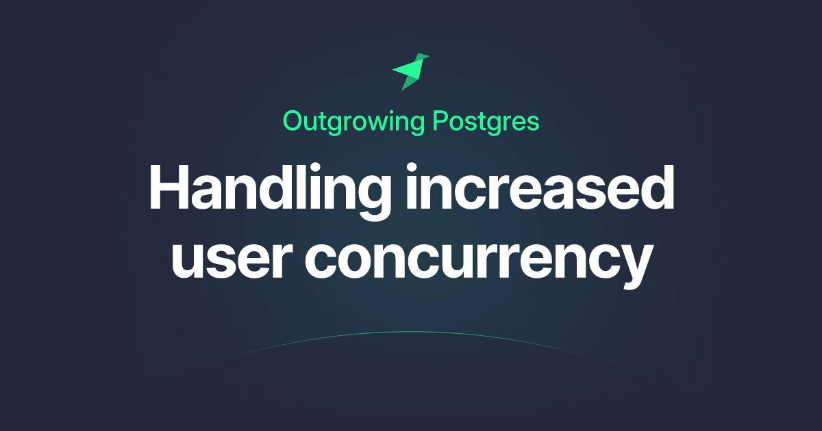 Tinybird on LinkedIn: Outgrowing Postgres: Handling increased user ... Tinybird on LinkedIn: Outgrowing Postgres: Handling increased user ...