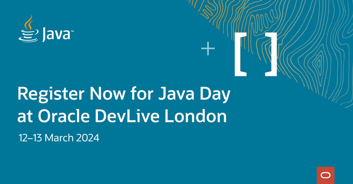 Eric Siglin on LinkedIn: Java | Oracle DevLive London Eric Siglin on LinkedIn: Java | Oracle DevLive London