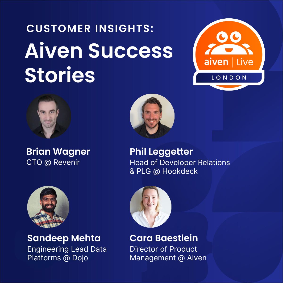 Aiven on LinkedIn: Aiven Live London Aiven on LinkedIn: Aiven Live London
