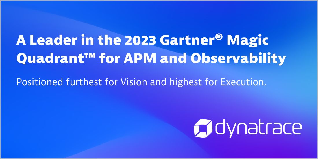 herve leroux sur LinkedIn : Dynatrace Named a Leader and Positioned ... herve leroux sur LinkedIn : Dynatrace Named a Leader and Positioned ...