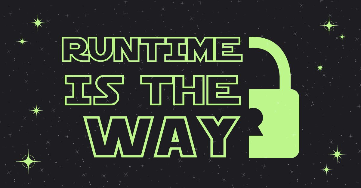 James Berthoty on runtime protection | Erik Bartelucci posted on the ... James Berthoty on runtime protection | Erik Bartelucci posted on the ...