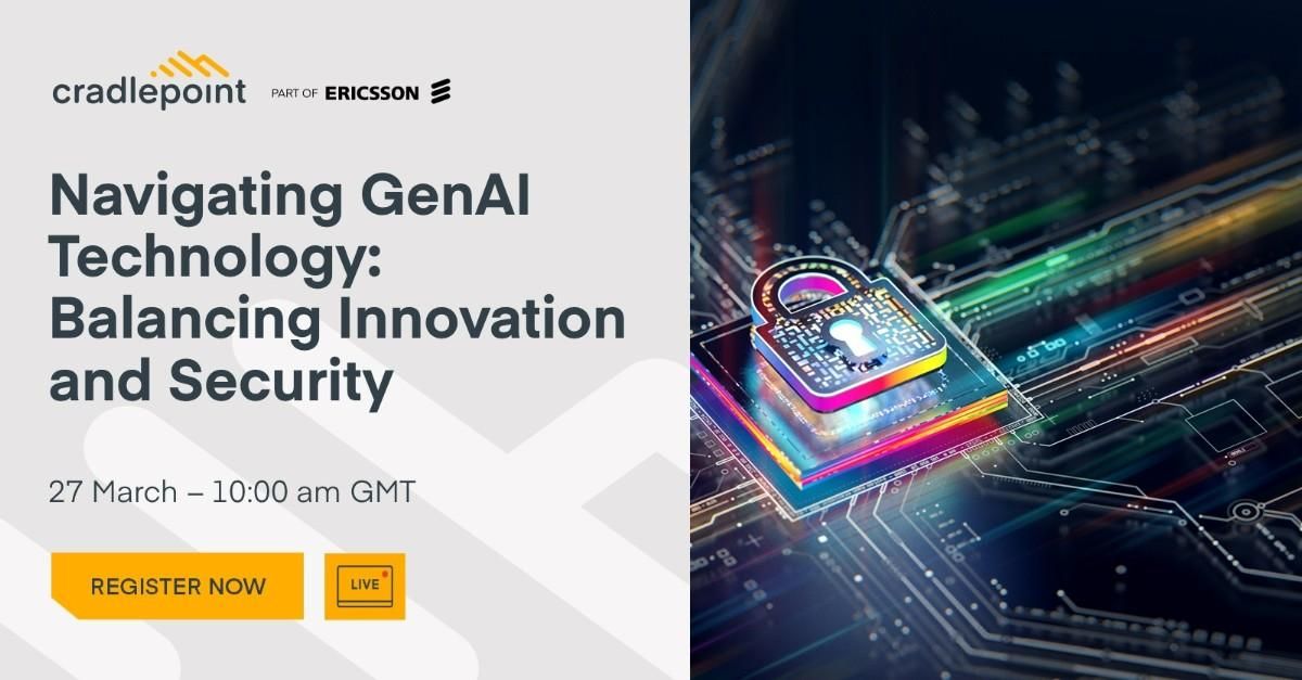 Darryl Brick on LinkedIn: Cradlepoint | Navigating GenAI Technology ... Darryl Brick on LinkedIn: Cradlepoint | Navigating GenAI Technology ...
