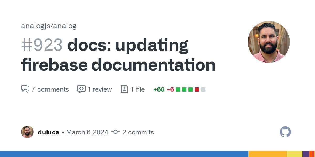 Doguhan Uluca on LinkedIn: docs: updating firebase documentation by ... Doguhan Uluca on LinkedIn: docs: updating firebase documentation by ...