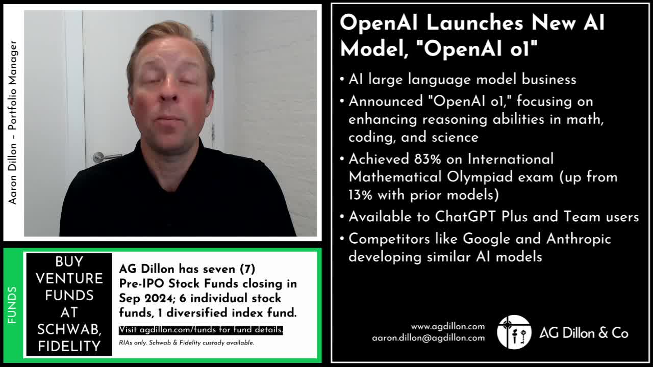 Aaron Dillon on LinkedIn: OpenAI Launches New AI Model, Aaron Dillon on LinkedIn: OpenAI Launches New AI Model,
