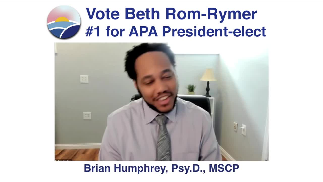 Dr. Beth Rom-Rymer on LinkedIn: Vote for Beth for APA President-Elect ... Dr. Beth Rom-Rymer on LinkedIn: Vote for Beth for APA President-Elect ...